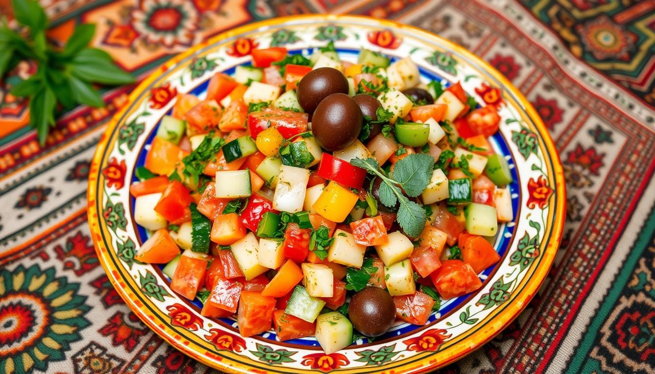 delicious recipe, moroccan salad the Flavors of Salads